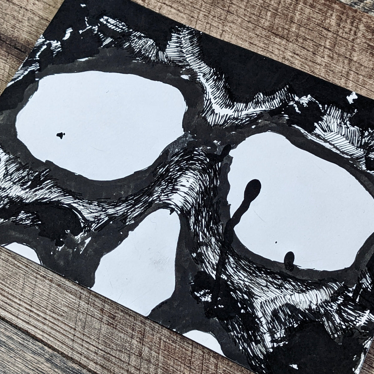 Original Piece - Ink Experiment – Massiveface Art